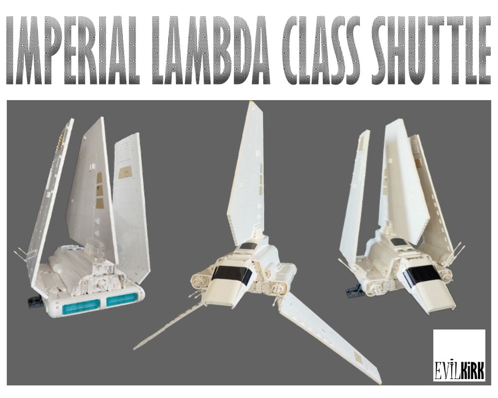 LEGO MOC-239910 Imperial Lambda Class Shuttle by evilkirk | Rebrickable ...
