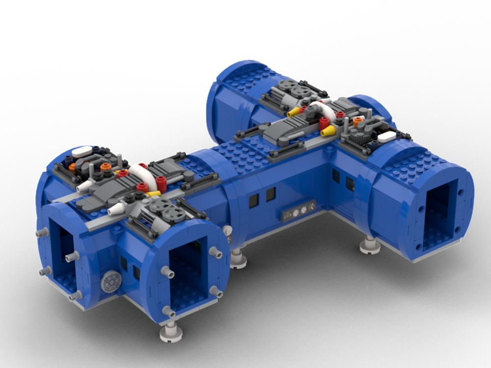LEGO MOC-239932 Corridors for space base by APnForge | Rebrickable ...