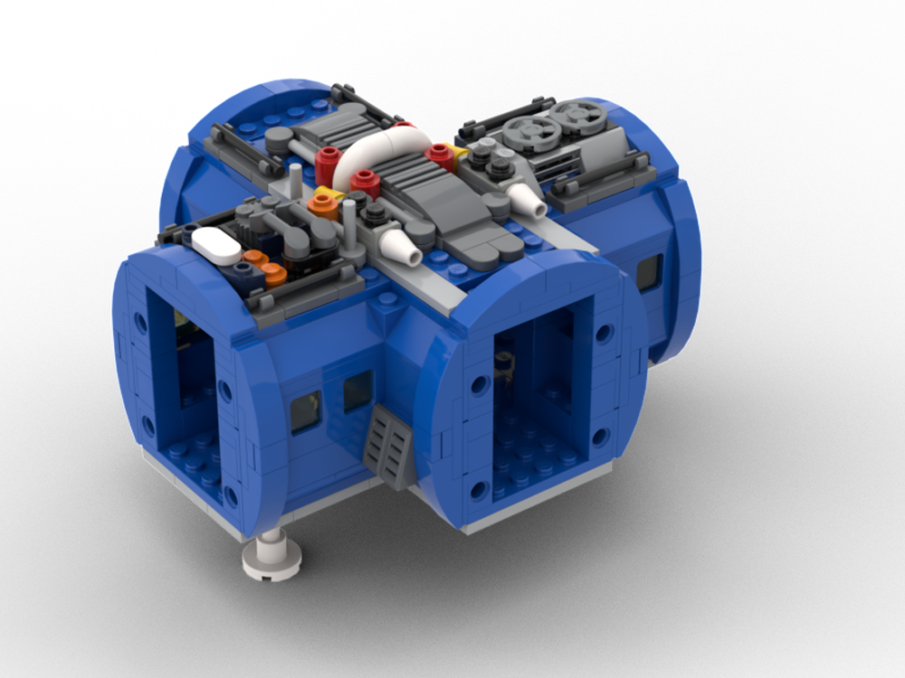 LEGO MOC-239932 Corridors for space base by APnForge | Rebrickable ...