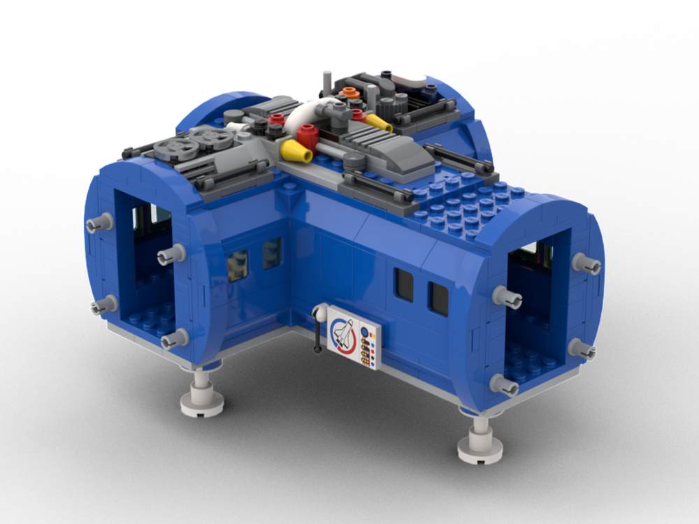 LEGO MOC-239932 Corridors for space base by APnForge | Rebrickable ...