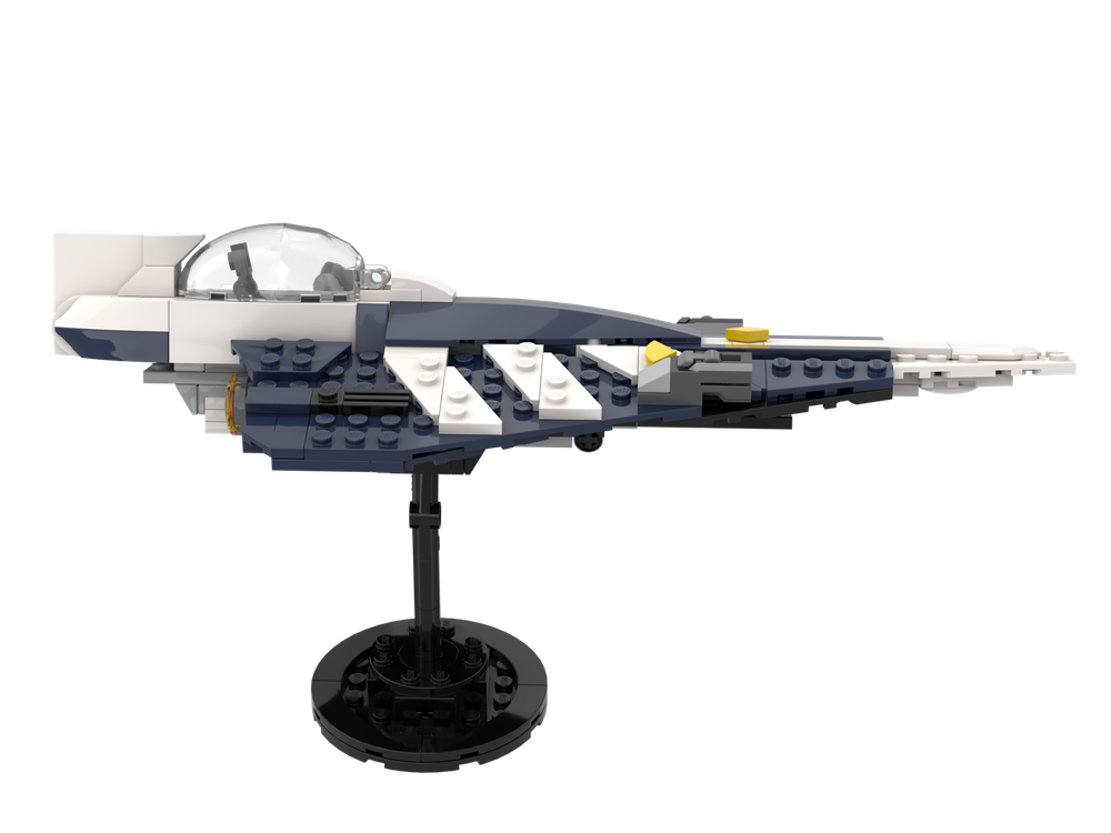 LEGO MOC-239957 Plo Koon's Delta-7 Starfighter (Episode III) (2.0) by ...