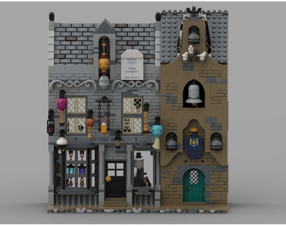 LEGO MOC Diagon Alley - Nell's Bells & The Magic Lantern by Dark_Part ...