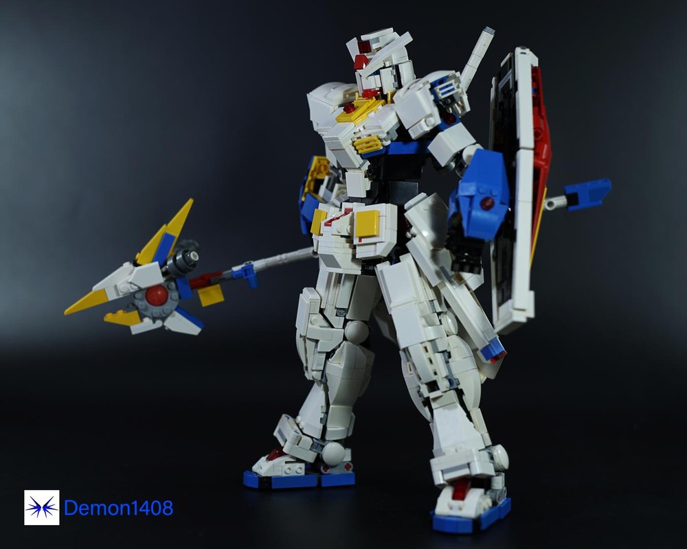 LEGO MOC LEGO 'White Devil' Gundam RX-78-20 by Demon1408 | Rebrickable ...