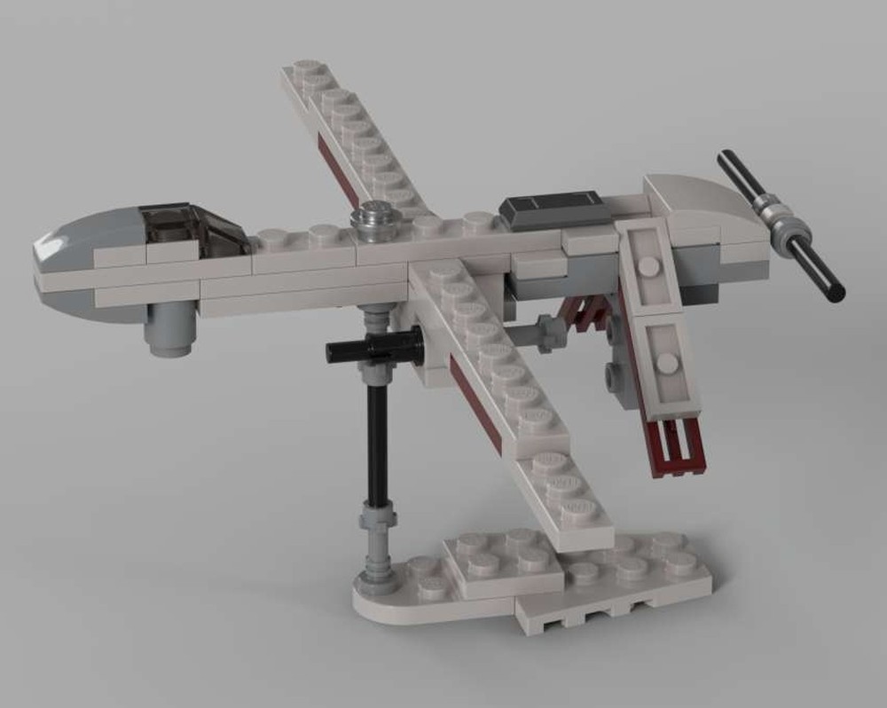 LEGO MOC-239970 MQ-1 Predator by Warmike | Rebrickable - Build with LEGO