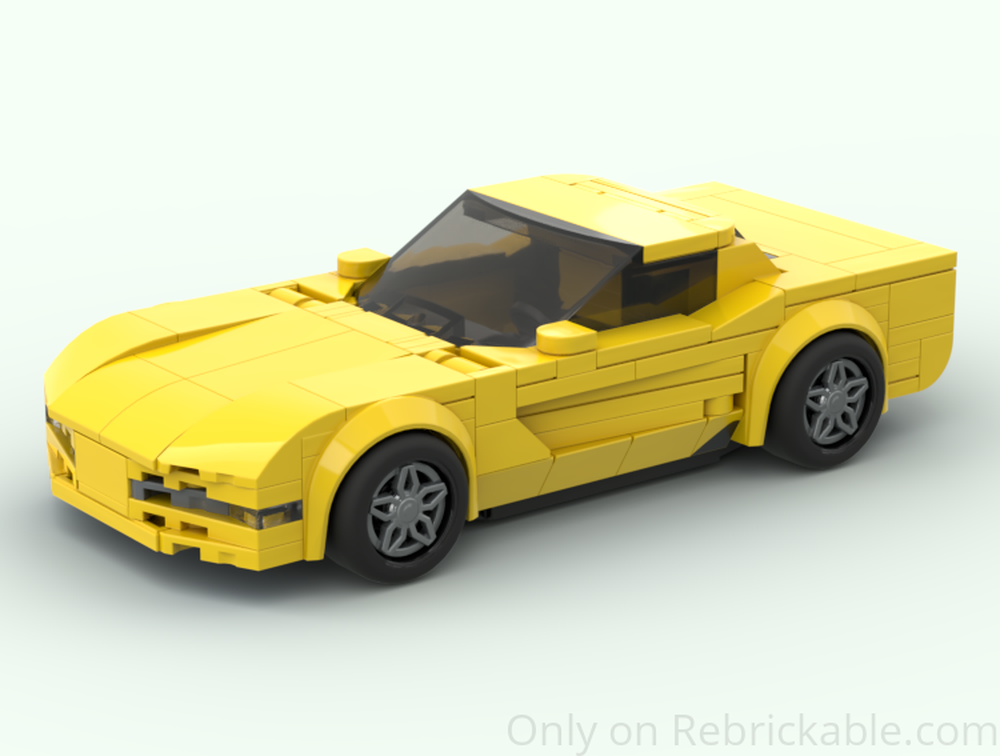 LEGO MOC 2002 Chevrolet Corvette C5 ZO6 by ac-bricks | Rebrickable ...