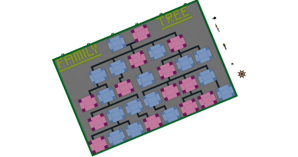 LEGO MOC Family Tree wall chart by Timelord | Rebrickable - Build with LEGO