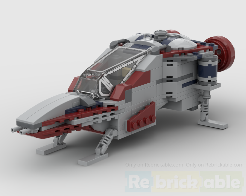 LEGO MOC-240010 Corellian Engineering Corporation Cirrus-class personal ...