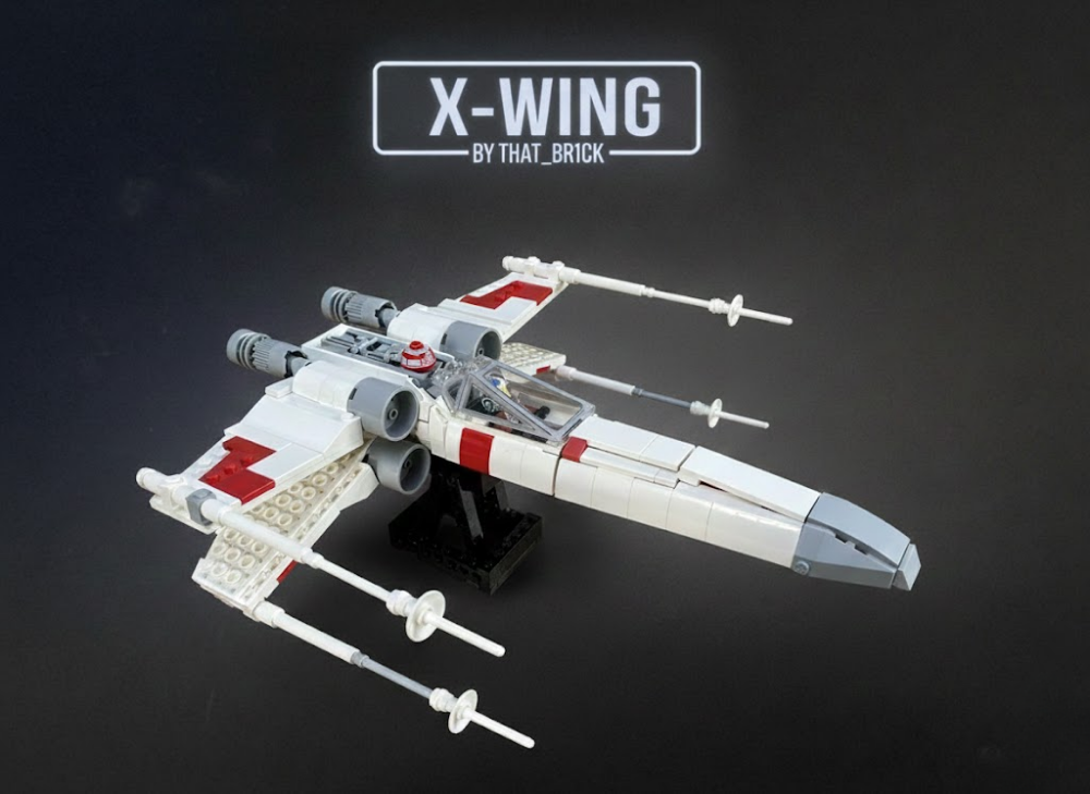 LEGO MOC X wing by That_br1ck | Rebrickable - Build with LEGO