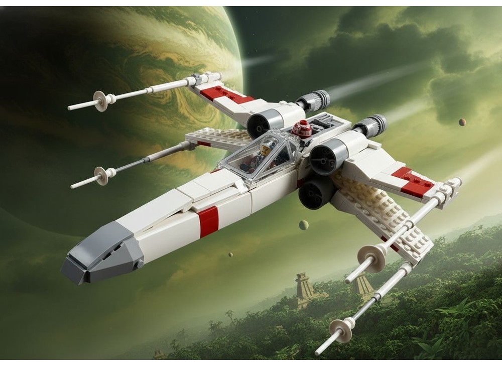 LEGO MOC-240017 X wing by That_br1ck | Rebrickable - Build with LEGO