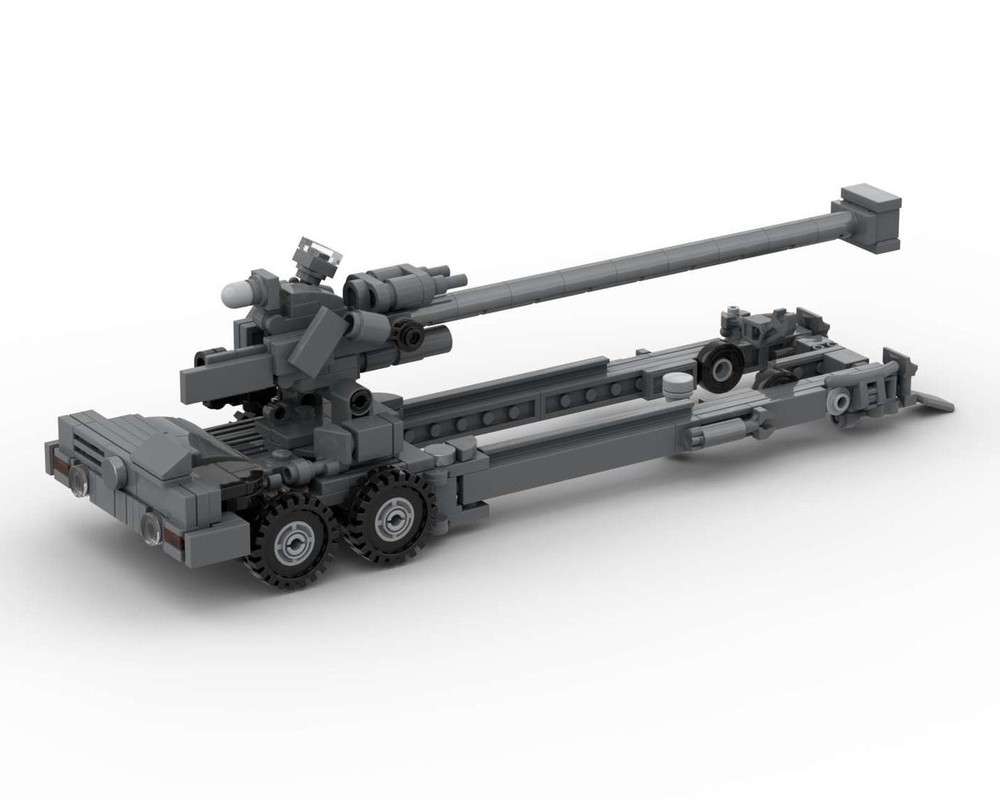 LEGO MOC FH-2000 Howitzer Artillery Gun by Naxatect | Rebrickable ...