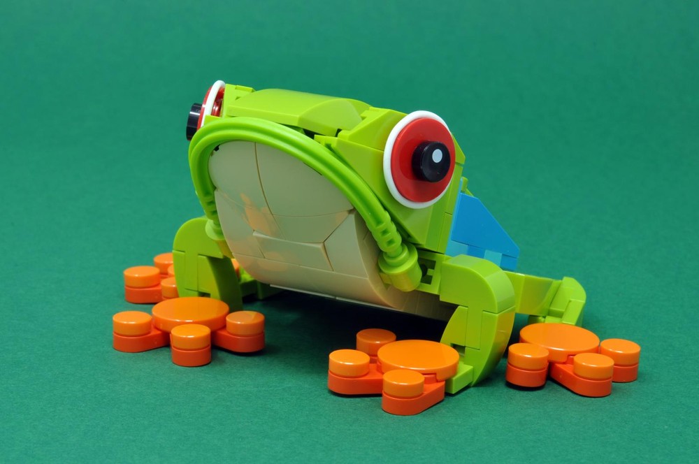 LEGO MOC-240037 Tree Frog by Inthert | Rebrickable - Build with LEGO