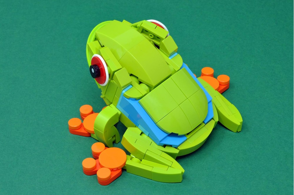 LEGO MOC-240037 Tree Frog by Inthert | Rebrickable - Build with LEGO