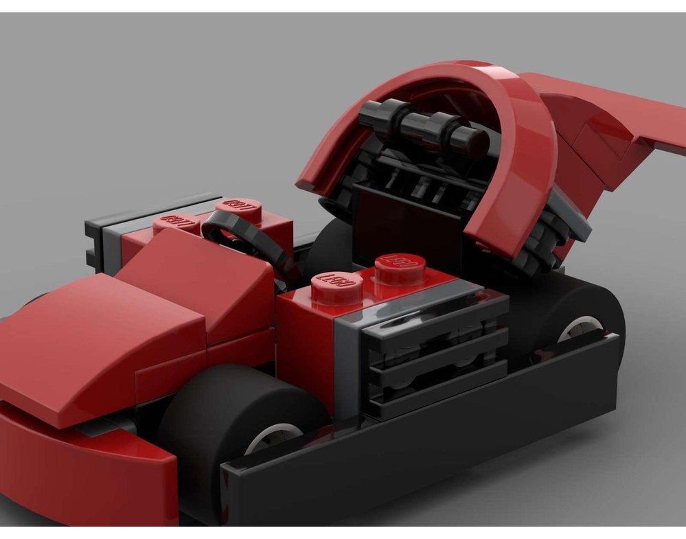 LEGO MOC Go-cart by LukaD | Rebrickable - Build with LEGO