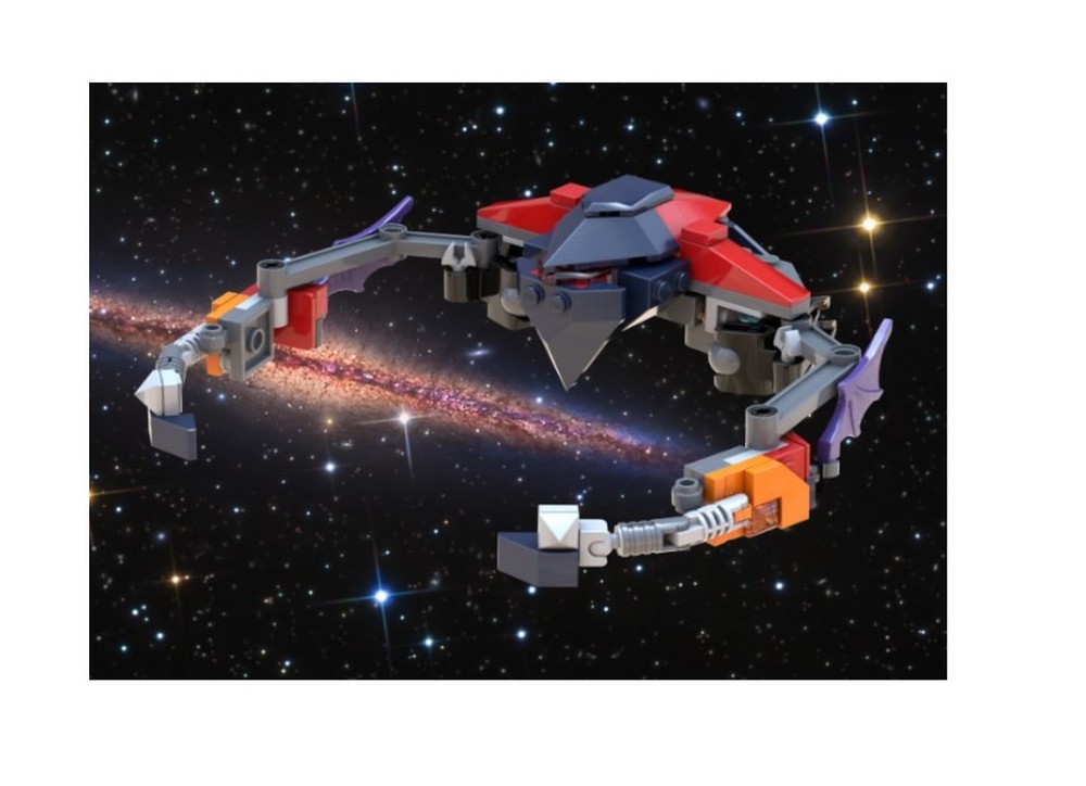 LEGO MOC 70361 - Cylon Raider by LegoOri | Rebrickable - Build with LEGO