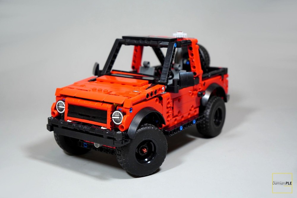 LEGO MOC-240072 42213- Suzuki Samurai by DamianPLE Technic Garage ...