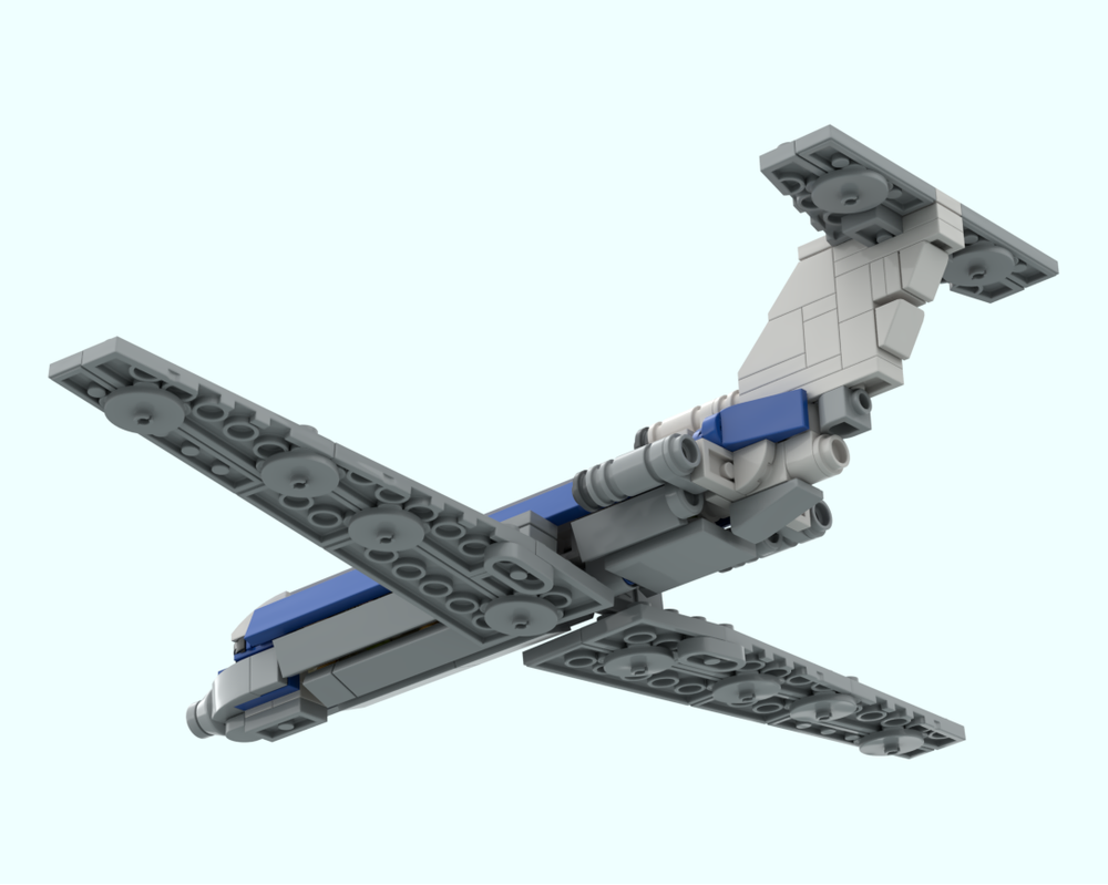 LEGO MOC-240077 Yakovlev Yak-40 - Aeroflot Livery by boudjeml ...