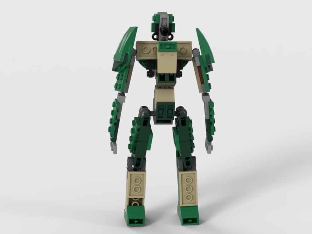 LEGO MOC-240083 Agile Mech by Pondfish2 | Rebrickable - Build with LEGO