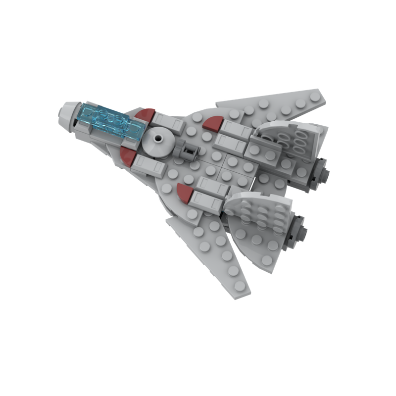 LEGO MOC-240090 Swing Wing Fighter by ThatBroDad | Rebrickable - Build ...