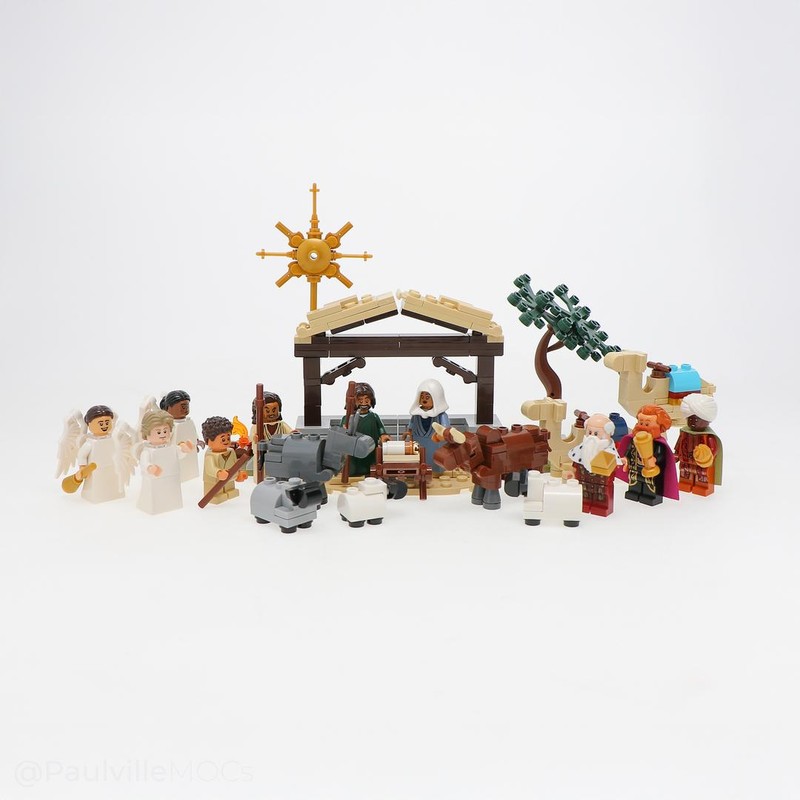 LEGO MOC Nativity Advent Calendar by PaulvilleMOCs | Rebrickable ...