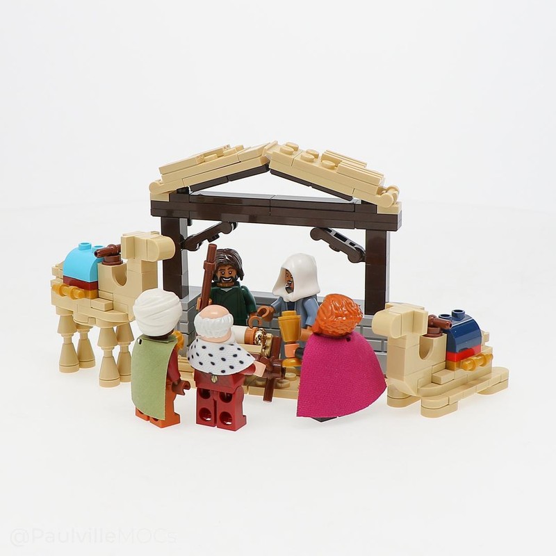 LEGO MOC-240095 Nativity Advent Calendar by PaulvilleMOCs | Rebrickable ...