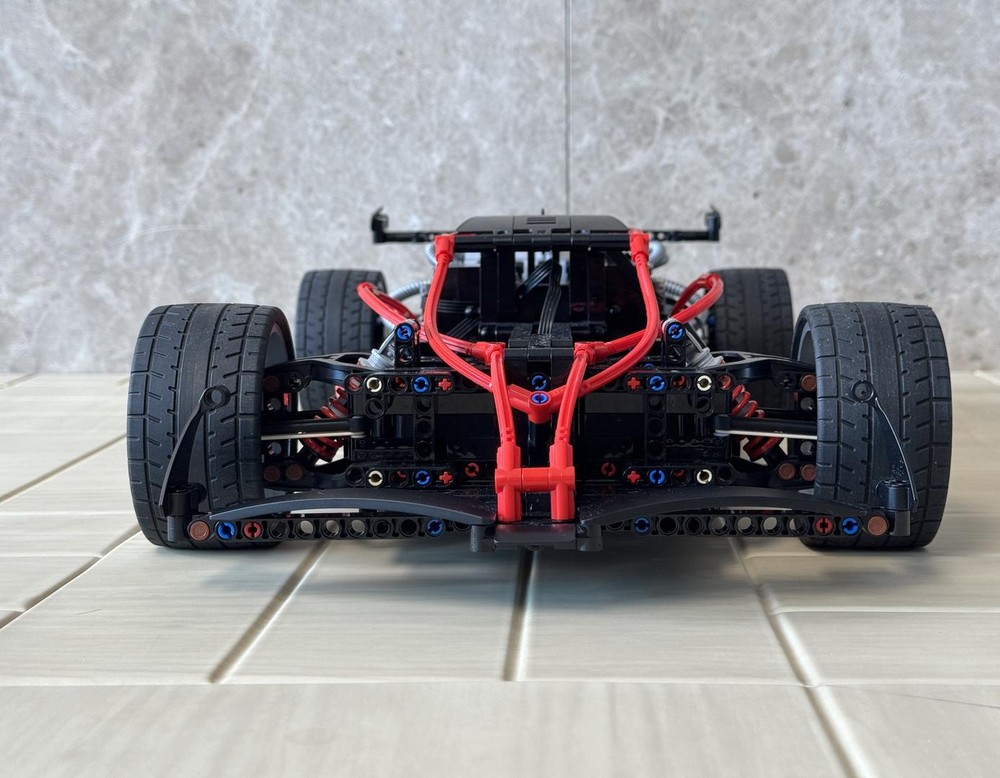 LEGO MOC Lego Technic Drag racer by JKHong | Rebrickable - Build with LEGO