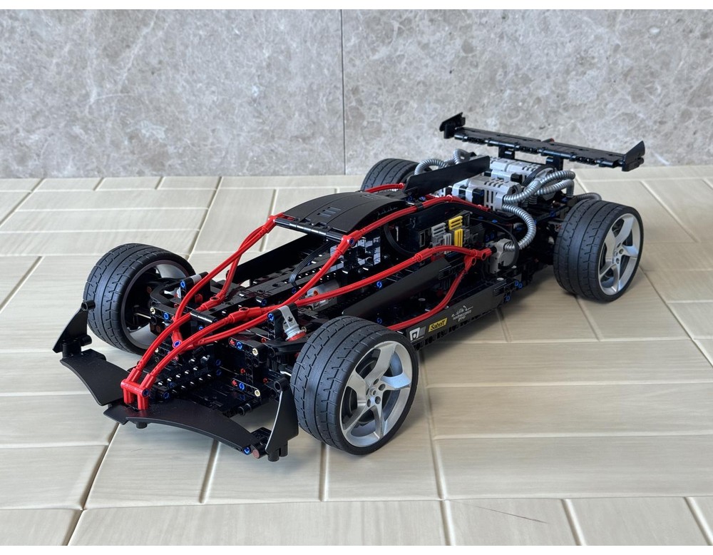 LEGO MOC Lego Technic Drag racer by JKHong | Rebrickable - Build with LEGO