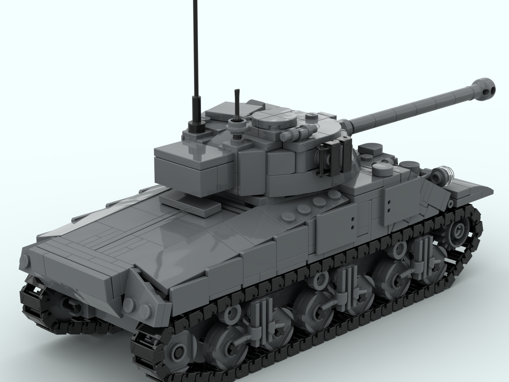 LEGO MOC-240126 M4A4 Sherman VC Firefly British Medium Tank by Lego ...