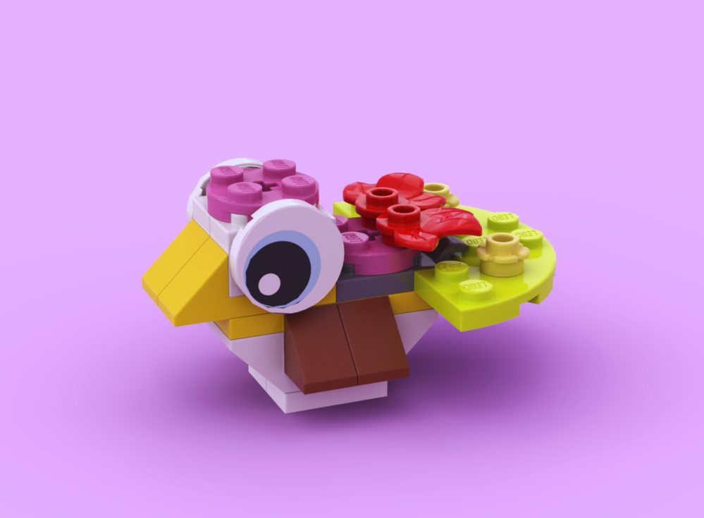 LEGO MOC 30688 Exotic Bird by MOCsFromLE | Rebrickable - Build with LEGO