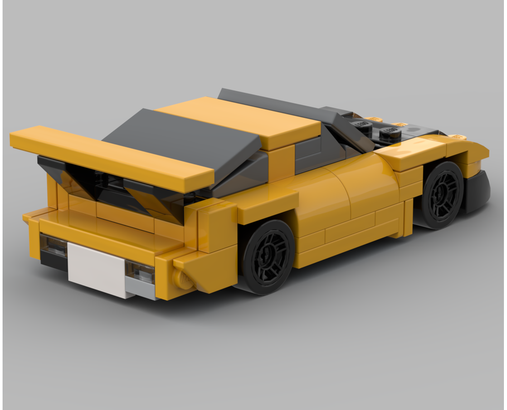 LEGO MOC Mazda RX7 FD ( Initial D Final Stage VER ) by EZProductions ...