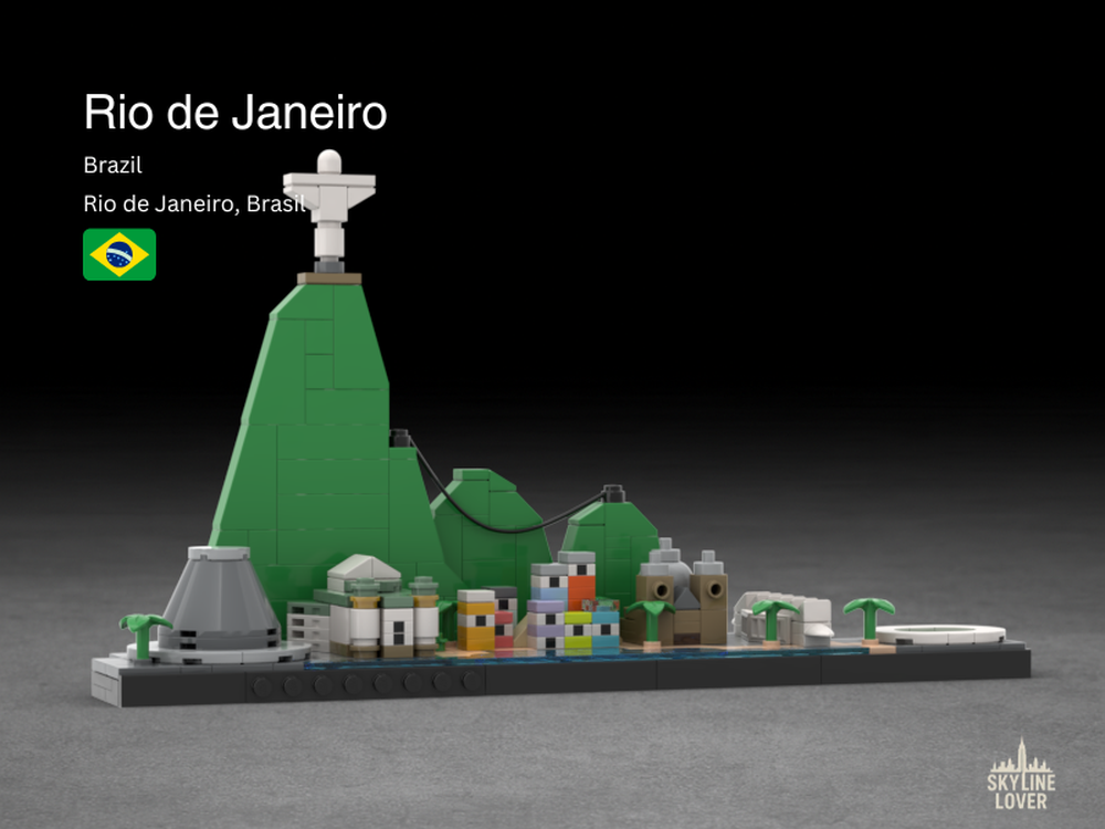 LEGO MOC-240158 Rio de Janeiro Skyline by Skyline_Lover | Rebrickable ...