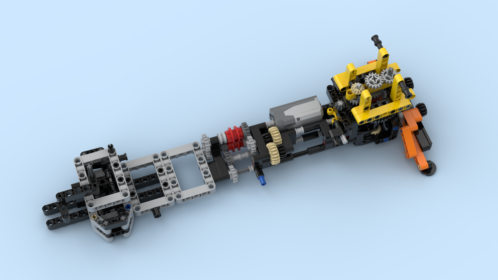 Lego Moc Logging Truck Chassis By Mrcin Rebrickable Build With Lego