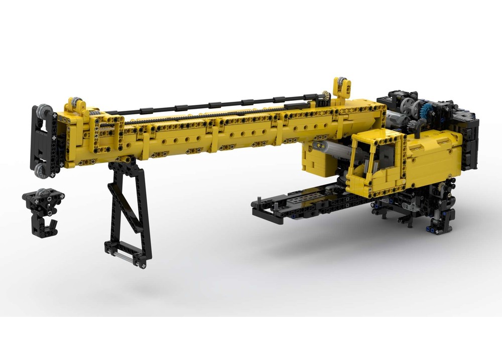 LEGO MOC Crane for M93x Halftrack by Stinkwell Exhaust Creations ...
