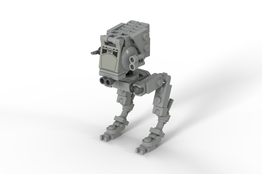 LEGO MOC Mini AT-ST by LegoHitsHard | Rebrickable - Build with LEGO