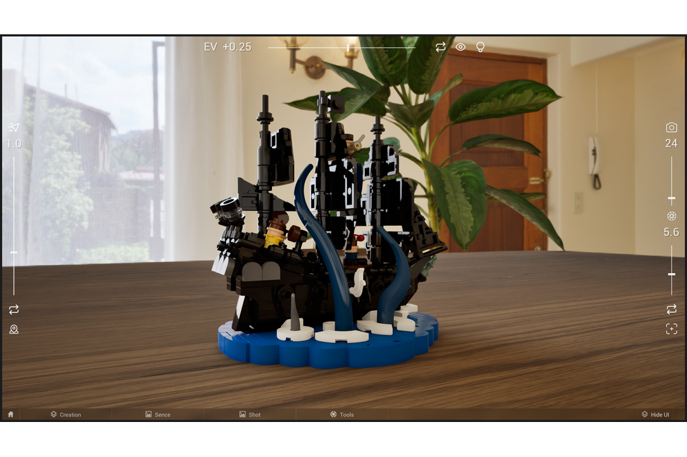 LEGO MOC-240198 Micro Black Pearl (Inspired by LEGO 10365) by Simple222 ...