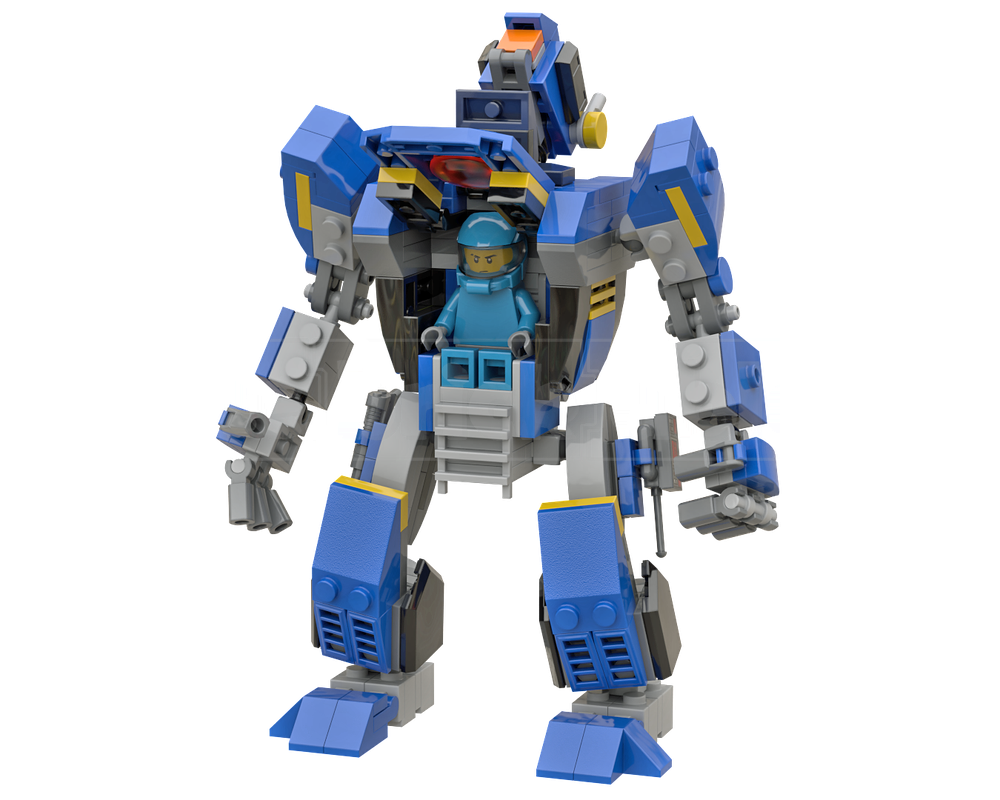 LEGO MOC ADU Valiant Mech by Mech_Error | Rebrickable - Build with LEGO