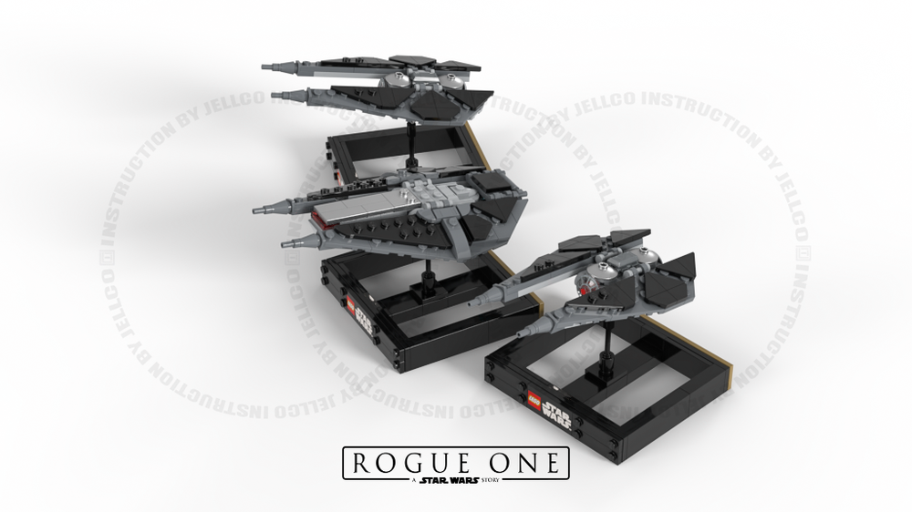LEGO MOC Micro Size Imperial Starfighters PART III : Striker & Reaper ...