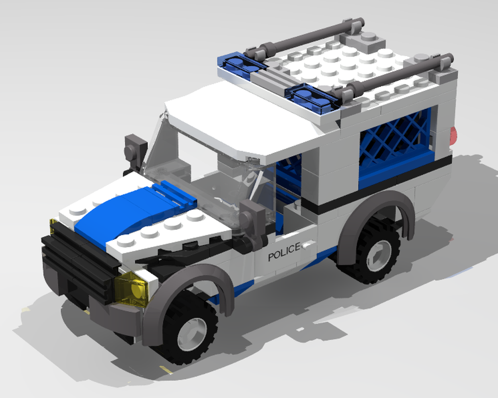 LEGO MOC-240226 Police Dog Unit by Benoit72 | Rebrickable - Build with LEGO