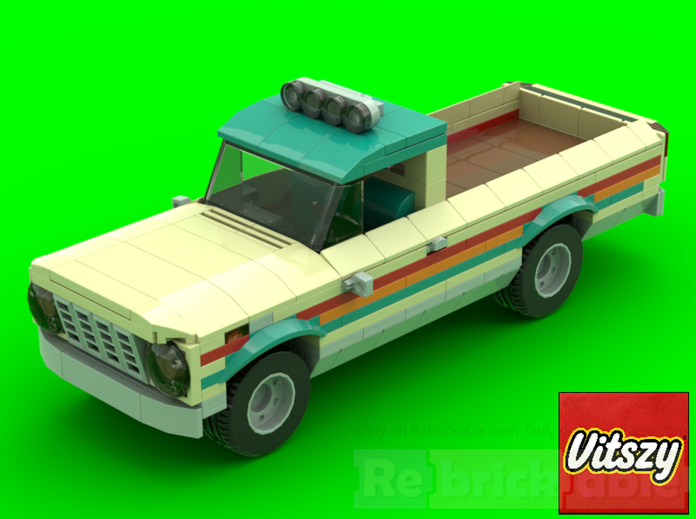 LEGO MOC-240259 Ford F100 by Vitszy | Rebrickable - Build with LEGO