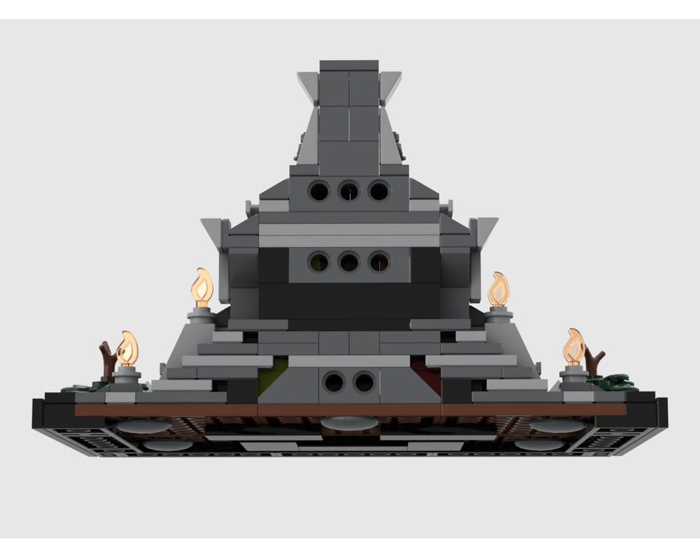 LEGO MOC Mayan Temple - Front Half by KingGror | Rebrickable - Build ...