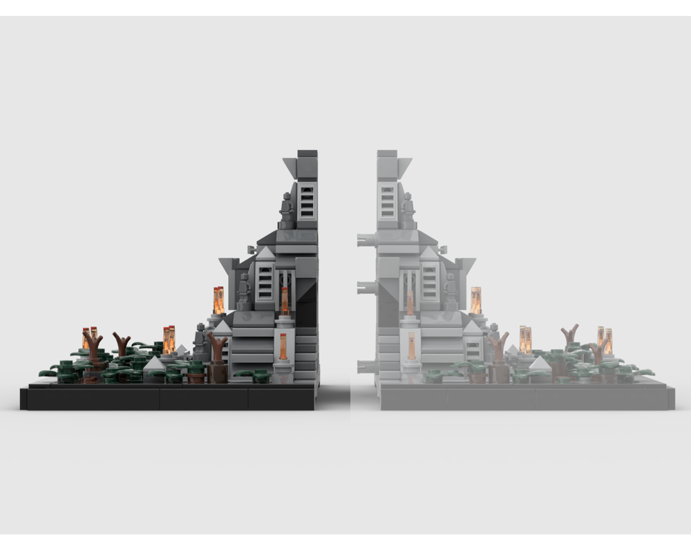 LEGO MOC Mayan Temple - Front Half by KingGror | Rebrickable - Build ...