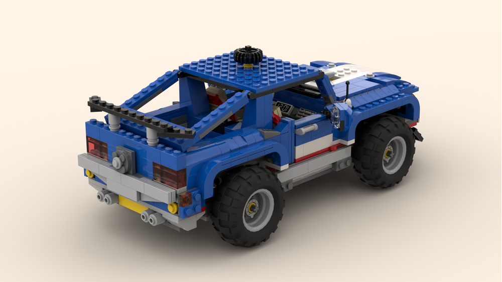 LEGO MOC 5893 - Muscle Car by SupraGL | Rebrickable - Build with LEGO