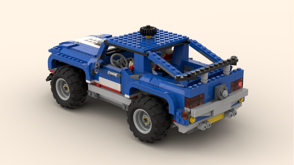 LEGO MOC 5893 - Muscle Car by SupraGL | Rebrickable - Build with LEGO