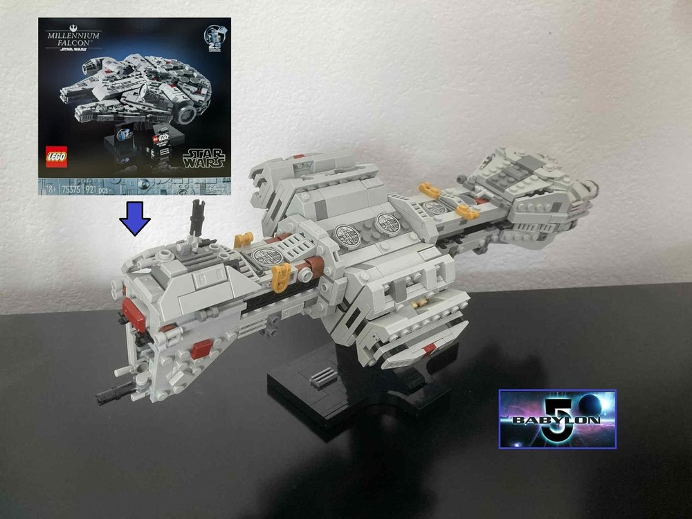LEGO MOC Babylon 5 Omega-Class Destroyer Midi-Scale by CreationCaravan ...