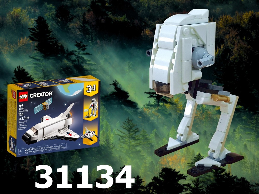 LEGO MOC-240278 AT-ST / ATST , alternative built of set 31134: Space ...