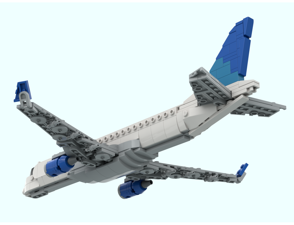 LEGO MOC Embraer E175-E1 - United Express Livery by boudjeml ...