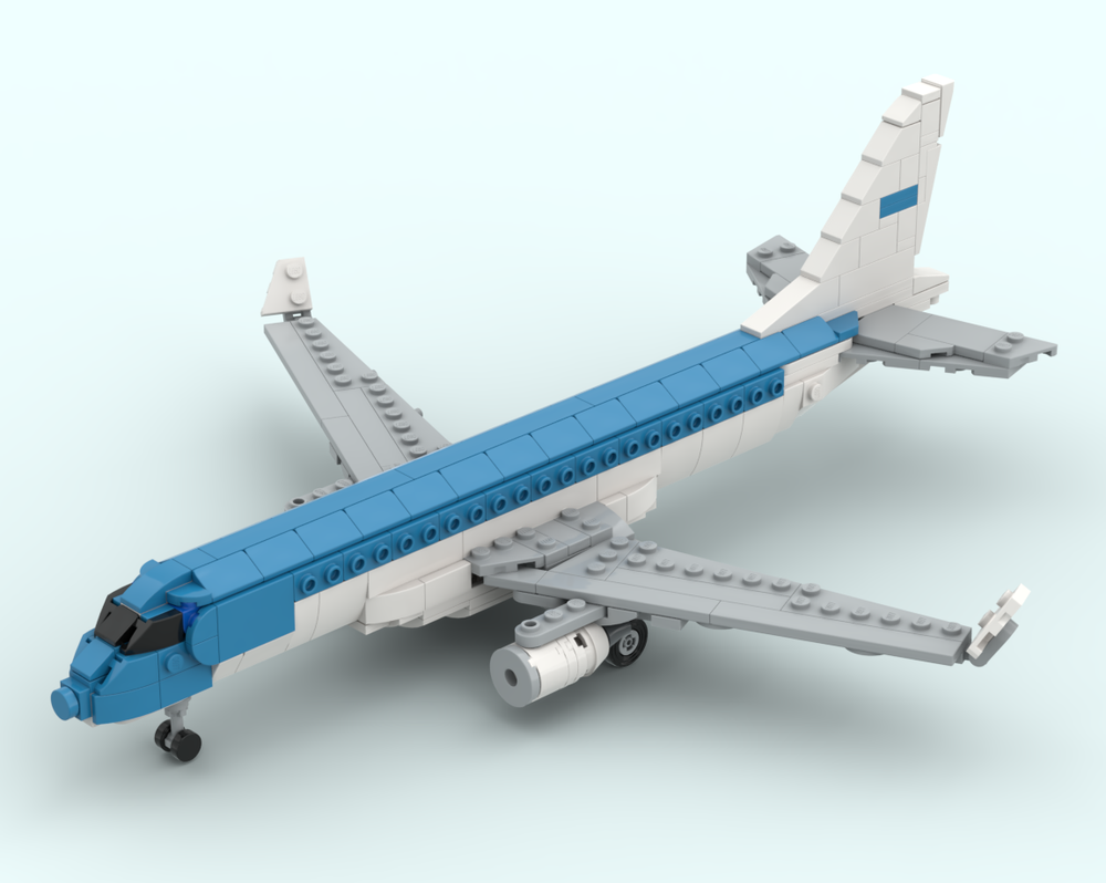 LEGO MOC-240291 Embraer E175-E1 - KLM Cityhopper Livery by boudjeml ...
