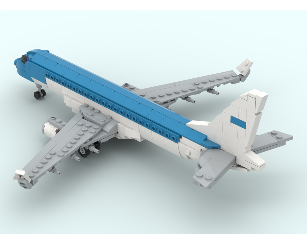 LEGO MOC-240291 Embraer E175-E1 - KLM Cityhopper Livery by boudjeml ...