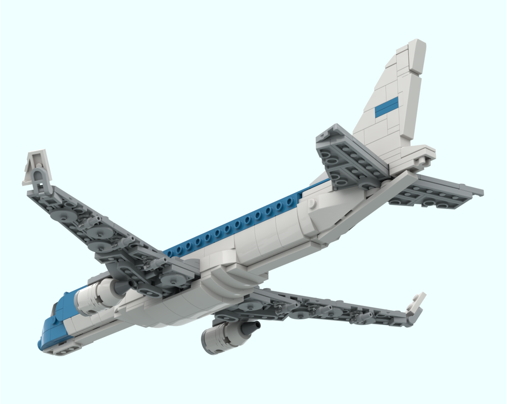 LEGO MOC-240291 Embraer E175-E1 - KLM Cityhopper Livery by boudjeml ...