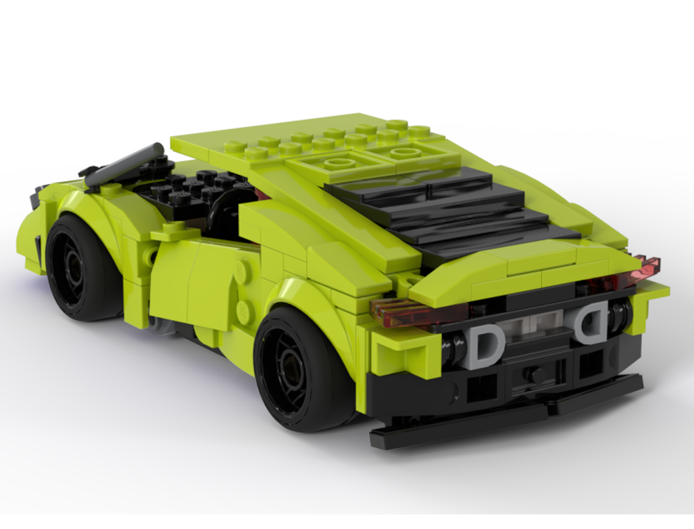 LEGO MOC Lamborghini Huracan by Highpeakbrick | Rebrickable - Build ...