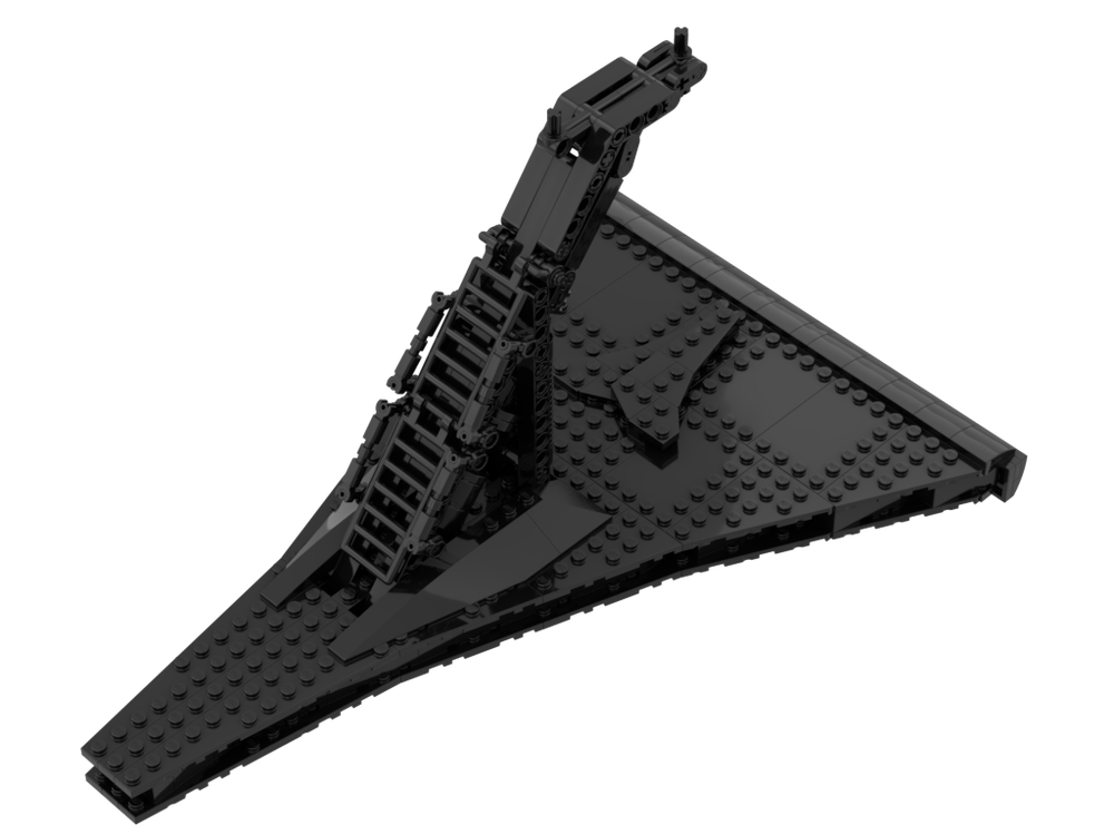 LEGO MOC UCS N1 Starfighter Stand - V2 by Rakushael | Rebrickable ...